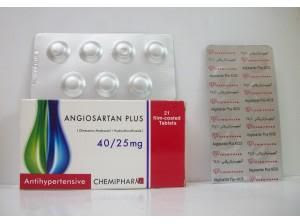 أنجيوسارتان بلاس Angiosartan Plus لعلاج ارتفاع ضغط الدم نشرة الدواء والعلاج