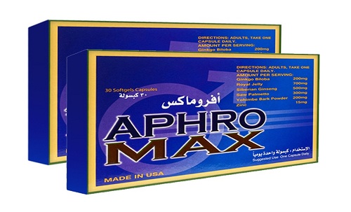 أفروماكس أقراص لعلاج ضعف الأنتصاب وتحسين الدورة الدموية Aphro Max ...